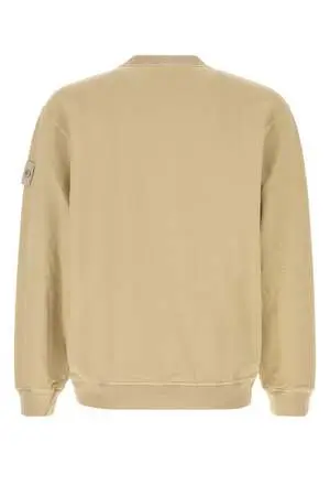 Stone Island Beige Stretch Cotton Sweatshirt