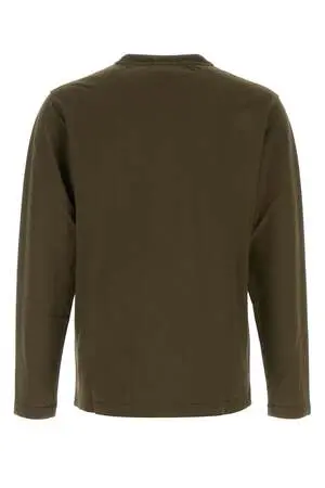 Stone Island Olive Cotton T-shirt - Green