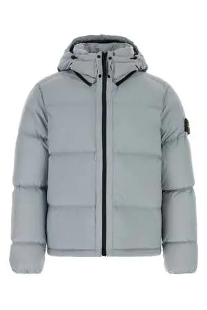 Stone Island Powder Nylon Down Jacket - Blue