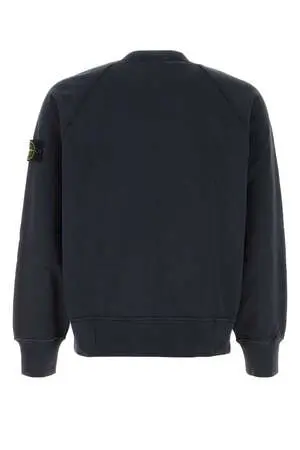 Stone Island Dark Cotton Sweatshirt