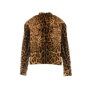 Max Mara Mstedro Printed Smooth Velvet Boxy Jacket