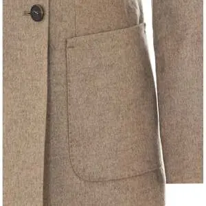 Max Mara Silk And Cashmere Double-breasted Blazer