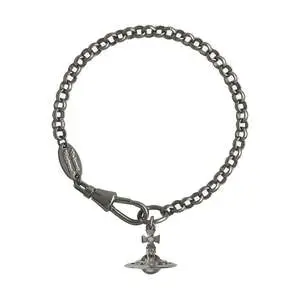 VIVIENNE WESTWOOD Petite Orb Charm Bracelet - Silver