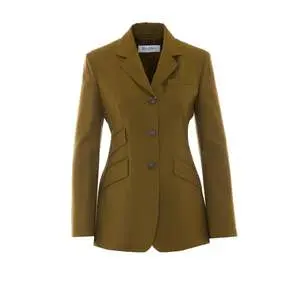 Max Mara Structured Jacket - Brown