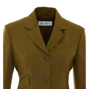 Max Mara Structured Jacket - Brown