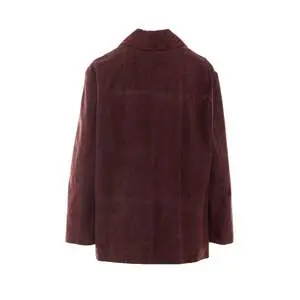 Max Mara Suede Jacket - Red