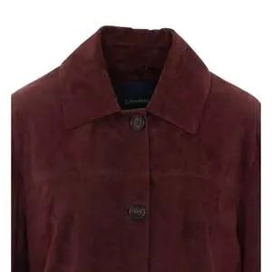 Max Mara Suede Jacket - Red