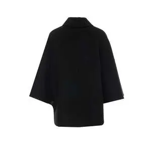 Max Mara Mxaospite Double-breasted Sable Cashmere Cape