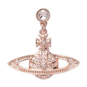 VIVIENNE WESTWOOD Mini Bas Relief Drop Earrings - Pink