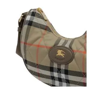 Burberry Horseshoe Crossbody Bag - Cream