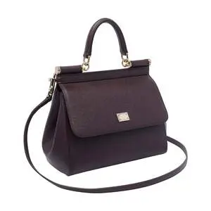 Dolce & Gabbana Sicily Small Handbag - Brown