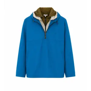 Loewe Anorak Jacket With Mini Logo - Blue