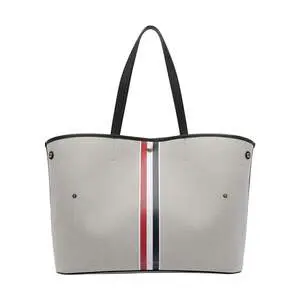 Thom Browne Rwb Stripe Tool Tote Bag