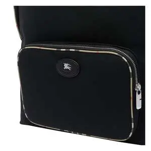 Burberry Backpack With Check Trim