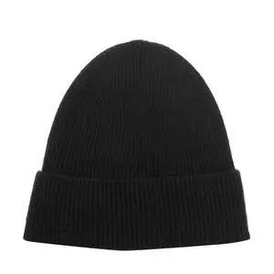 TOM FORD Logo Ribbed Cashmere Beanie