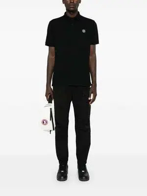 Stone Island Logo-patch Polo Shirt