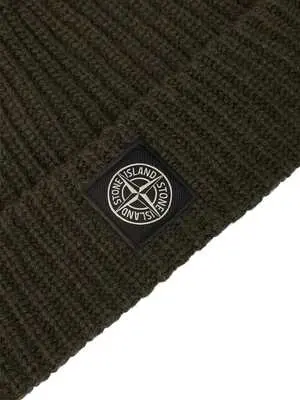 Stone Island Logo-patch Beanie