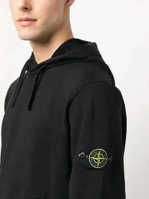 Stone Island Logo-patch Hoodie