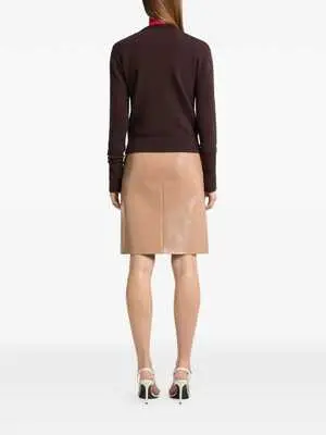 COURREGES Flared Vinyl Skirt