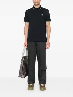 Stone Island Compass Patch Polo Shirt