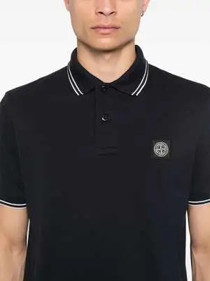 Stone Island Compass Patch Polo Shirt