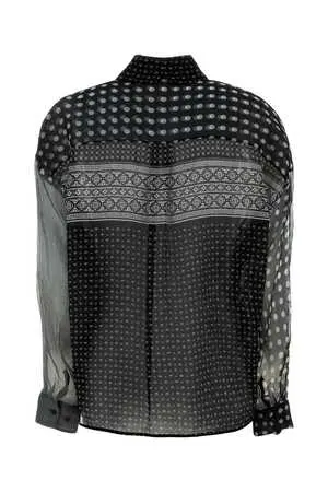 ERMANO SCERVINO Ermanno Scervino Printed Silk Shirt