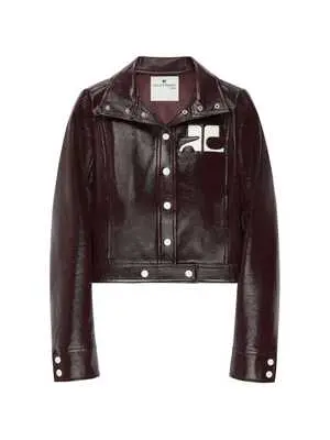 COURREGES Re-edition Vinyl Jacket - Red