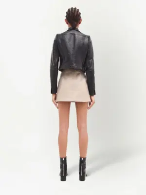 COURREGES Iconic Vinyl Jacket - Black