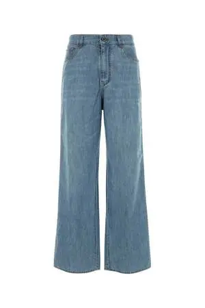 Miu Miu Light Chambray Jeans - Blue