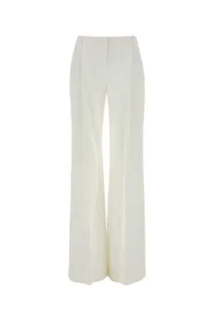 ERMANO SCERVINO Ermanno Scervino Crepe Palazzo Pants - White