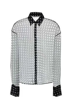 ERMANO SCERVINO Ermanno Scervino Printed Silk Shirt