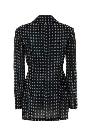ERMANO SCERVINO Ermanno Scervino Printed Organza Blazer