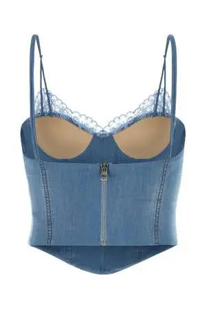 ERMANO SCERVINO Ermanno Scervino Denim Bodice