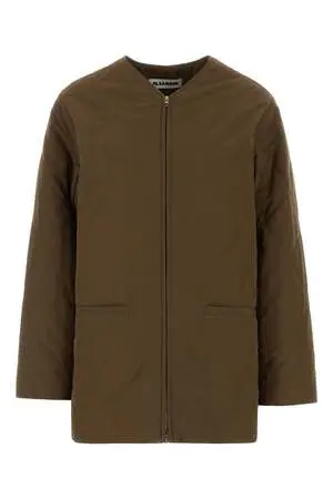 JIL SANDER Quilted Polyester Jacket - Brown