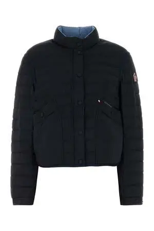 Moncler Navy Nylon Madulains Down Jacket - Blue