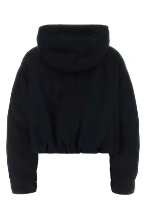 Moncler Midnight Polyester Blend Eucalyptus Down Jacket