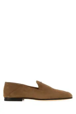 TOD'S Suede Loafers - Brown