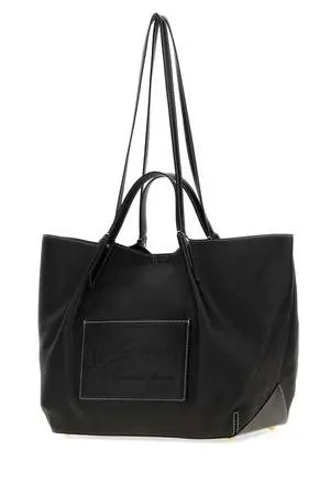 LANVIN Leather Shopping Bag