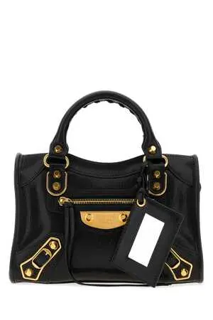 Balenciaga Mini Le City Uptown Handbag - Black