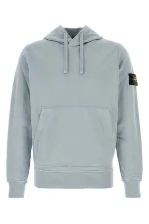 Stone Island Powder Cotton Sweatshirt - Blue