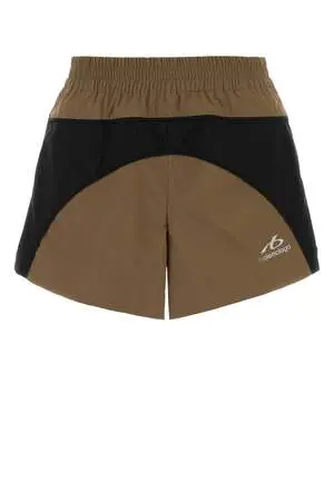 Balenciaga Biscuit Tech Fabric Shorts - Brown