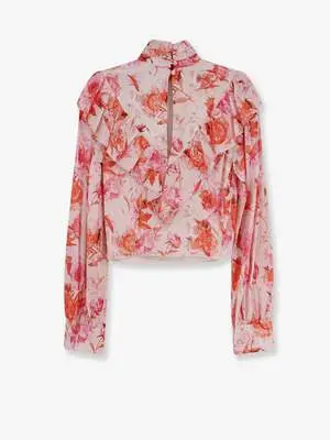 ACTUALEE Printed Cotton Shirt