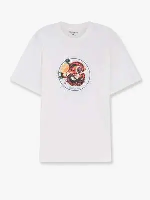 Carhartt Work In Progress Octopus Cotton Tshirt - White