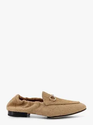 Gucci Jordaan Suede Loafers With Horsebit Detail