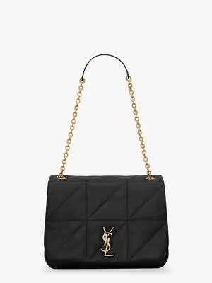 Saint Laurent Jamie 4.3 Medium Leather Shoulder Bag - Black