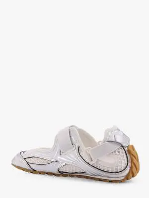 Bottega Veneta Technical Fabric And Mesh Maryjane Sneakers