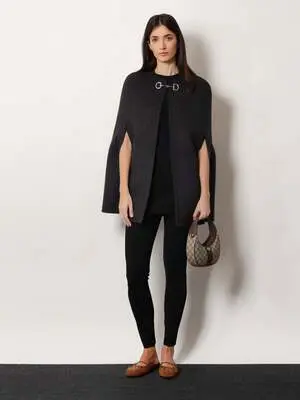 Gucci Wool And Silk Cape