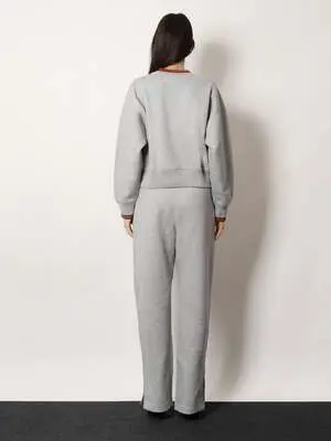 Gucci Cotton Sweatshirt With Web Detail