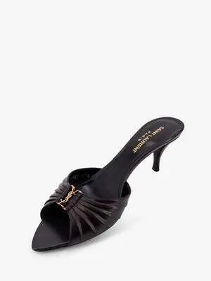 Saint Laurent Babylone 60 Leather Sandals