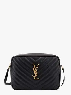 Saint Laurent Lou Leather Camera Bag - Black